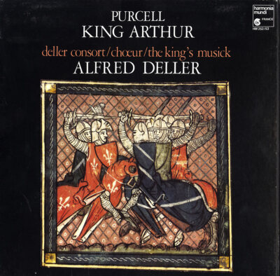2LP Box Harmonia Mundi HM-252 PURCELL King Arthur DELLER CONSORT 1978 ...