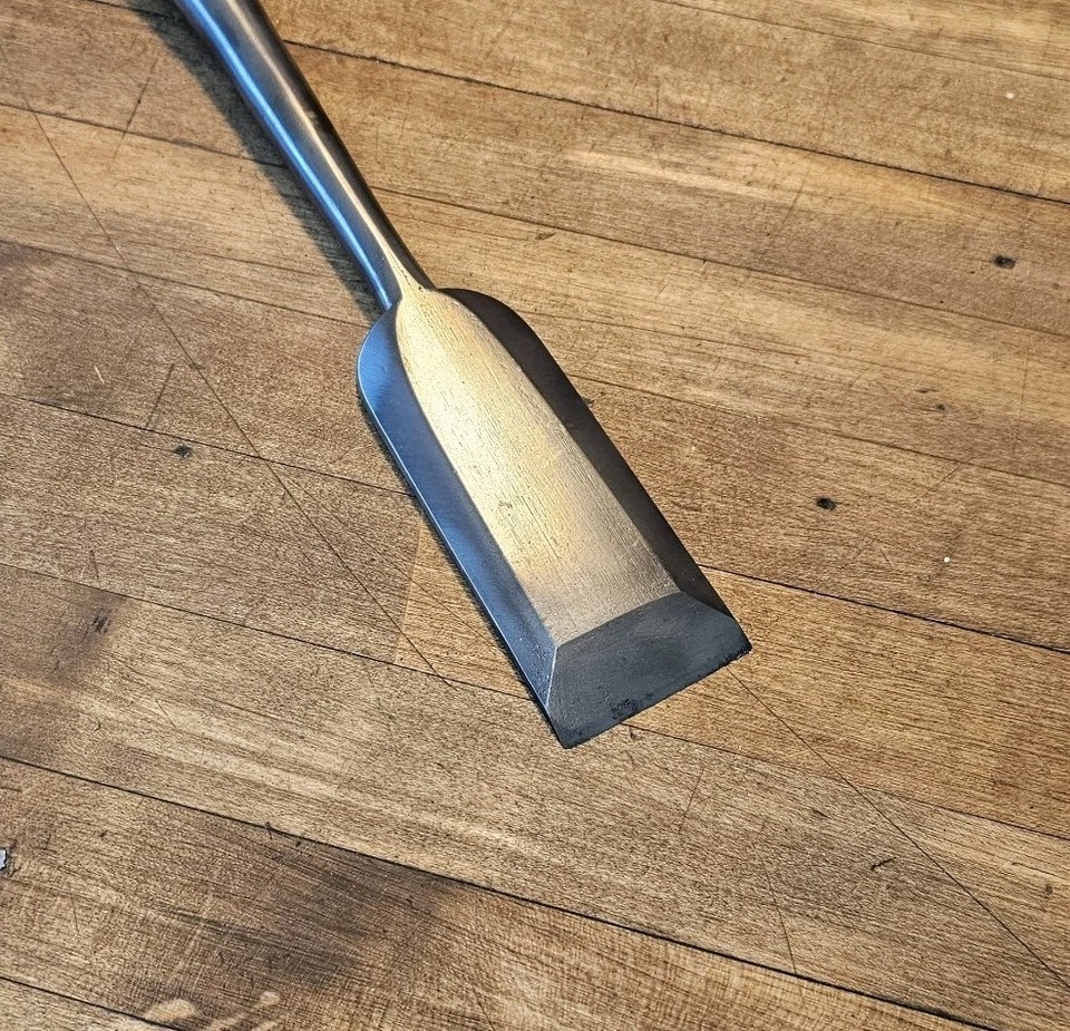 RARE Antique SLICK CHISEL 1-7/8" Timber Framing Chisel OUCHI ☆Japanese ...