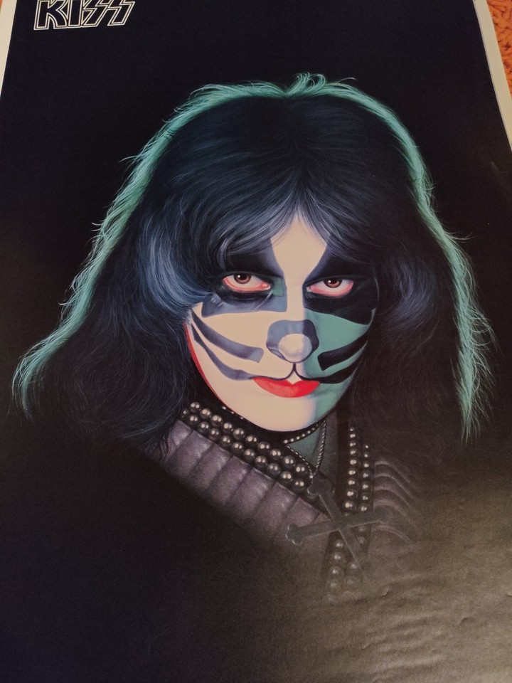 KISS PETER CRISS SOLO ALBUM VINTAGE 1978 LP AUCOIN 24X36 POSTER NM RARE ...