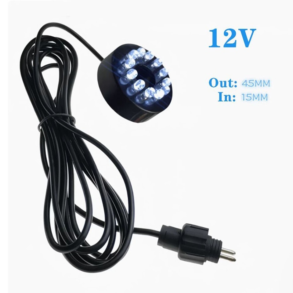 Garden Ring AC Pond Light Submersible Underwater Fountain Adapter 12V ...