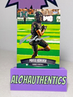 POFELE ASHLOCK SIGNED HAWAII WARRIORS 2025 CHOICE FOOTBALL CARD 7-11 ...