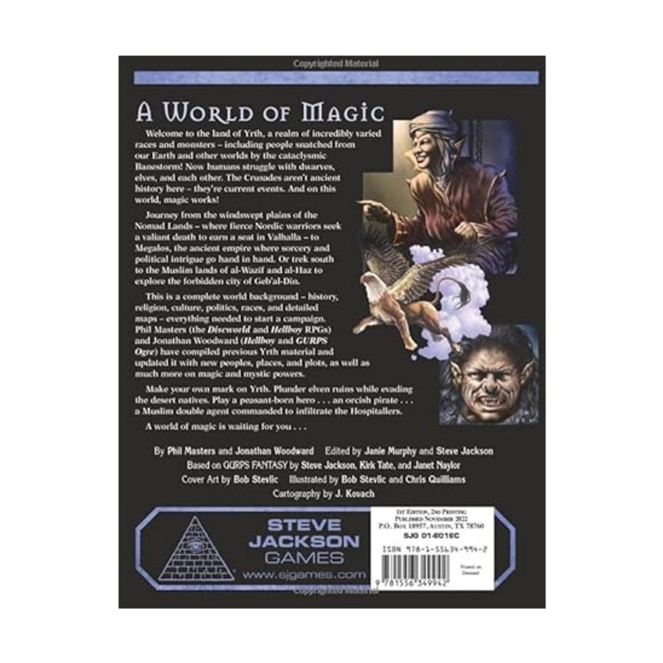 SJG GURPS 4th Ed Banestorm (POD, 2022 Ed) EX | eBay