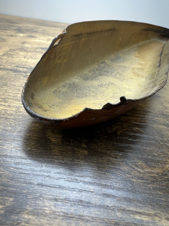 Vtg 1960s 70s Gold Space Age Cruiser Bicycle Tank - Meteor Star Decal ...