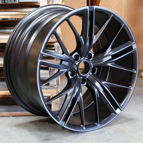 20x10/20x11 Rep ZL1 Style fit Camaro 5x120 23/43 Black Wheels Rims Set ...