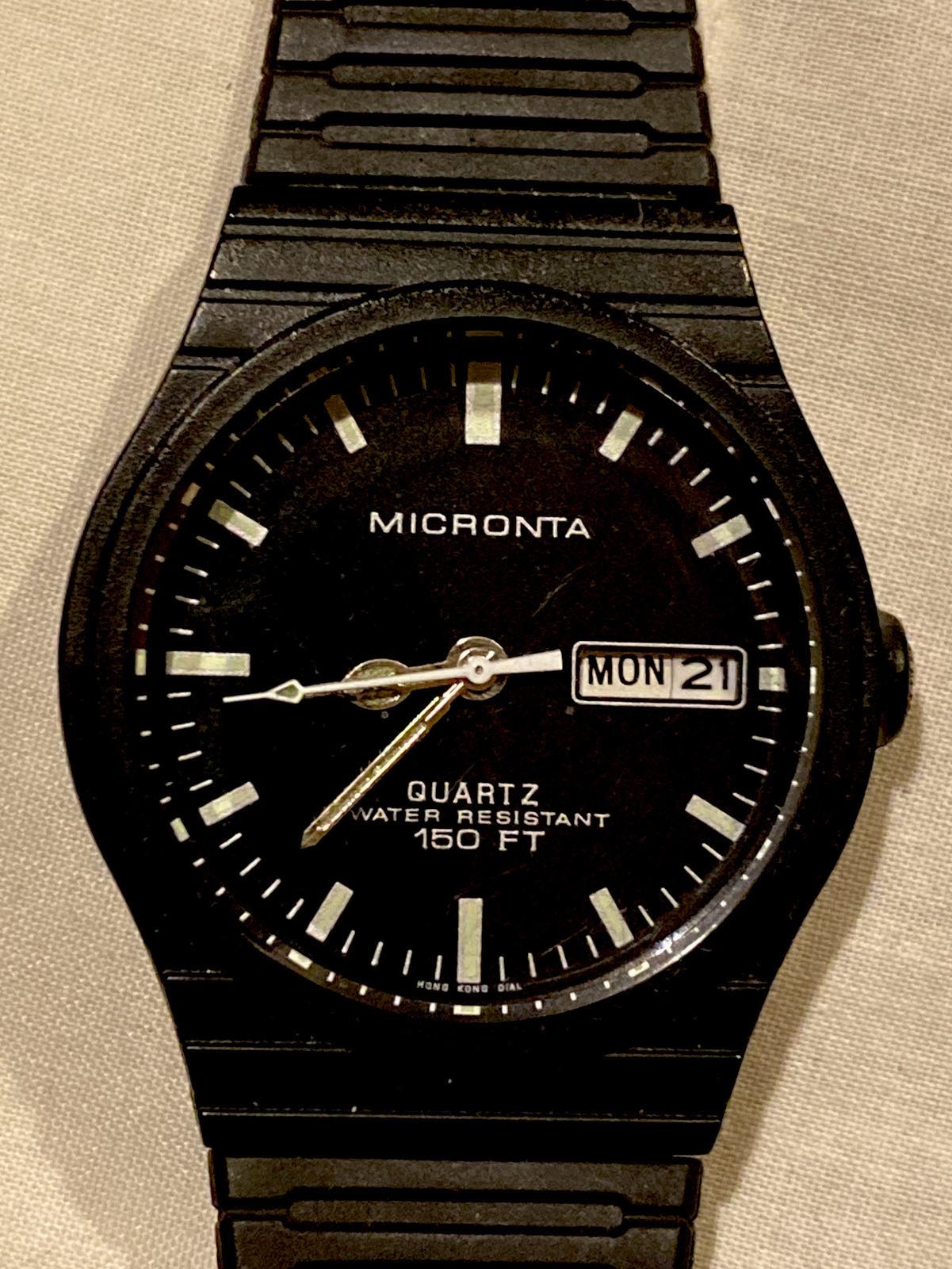 Vintage Micronta Radio Shack Watch Quartz Watch *Water Proof 150ft *NEW ...