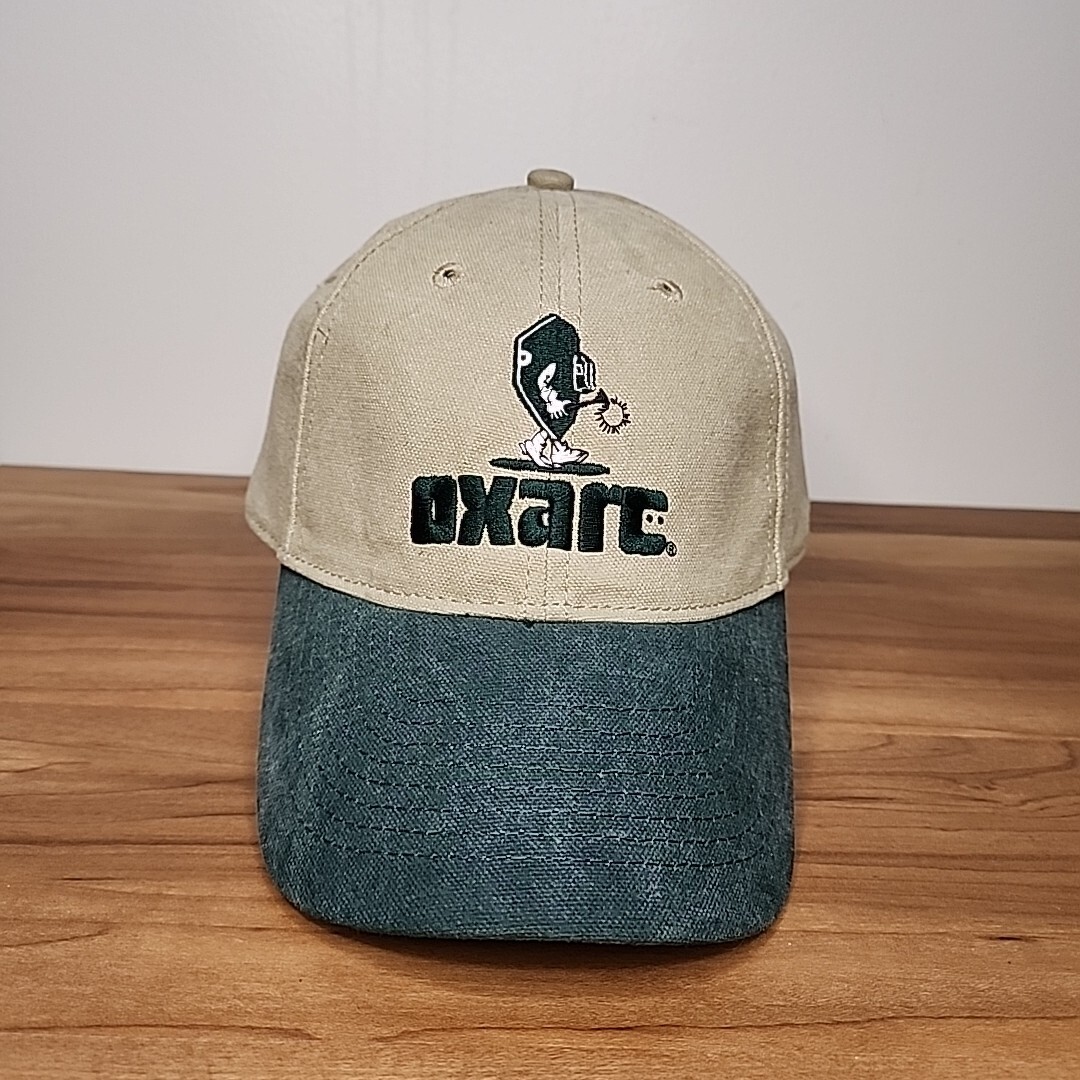 OXARC Welding Embroidered Logo Green Dad Hat Strapback Hat Baseball Cap ...