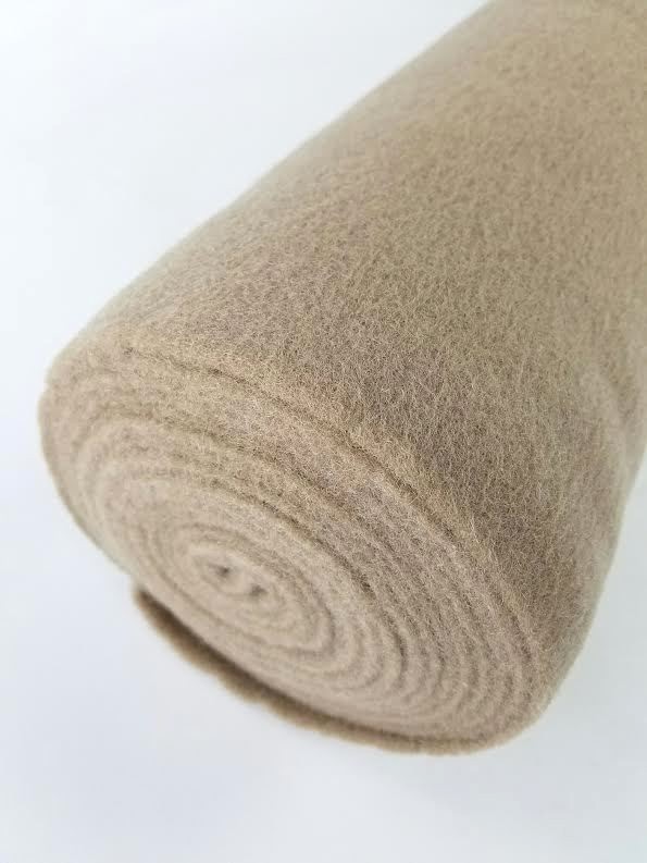 5 Yards Tan Upholstery Durable Un-Backed Automotive Trim Carpet 40"x15 ...
