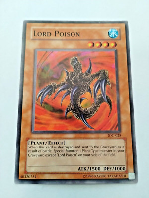 Yu-Gi-Oh! TCG Lord Poison Invasion of Chaos IOC-028 Unlimited Com ...