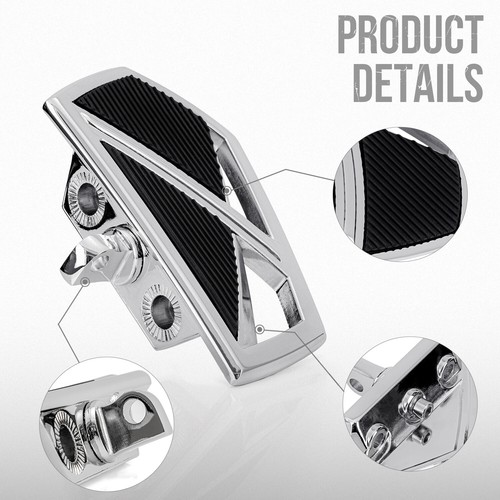 Motorcycle Front Highway Foot Pegs Pedal Rests Mini Boards Floorboard ...