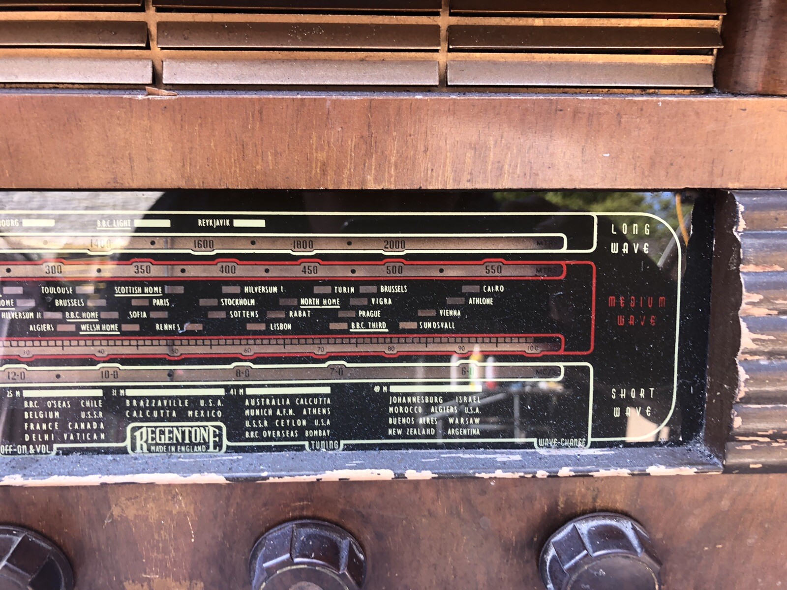 Vintage Valve Regentone Radio Working | eBay UK
