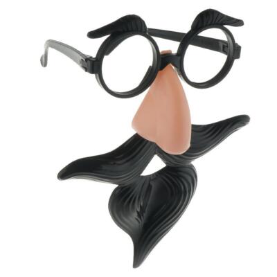 Funny Beard Eyebrows Big Nose Props Dress Up Props Halloween | eBay
