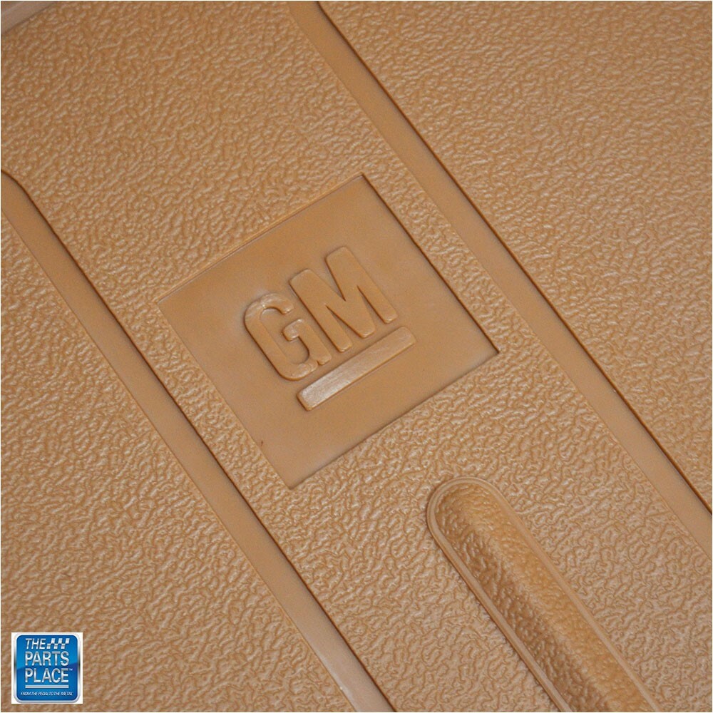 1973-1987 GM Cars Original OE Style "GM" Logo Rubber Floor Mat 4pc SET ...