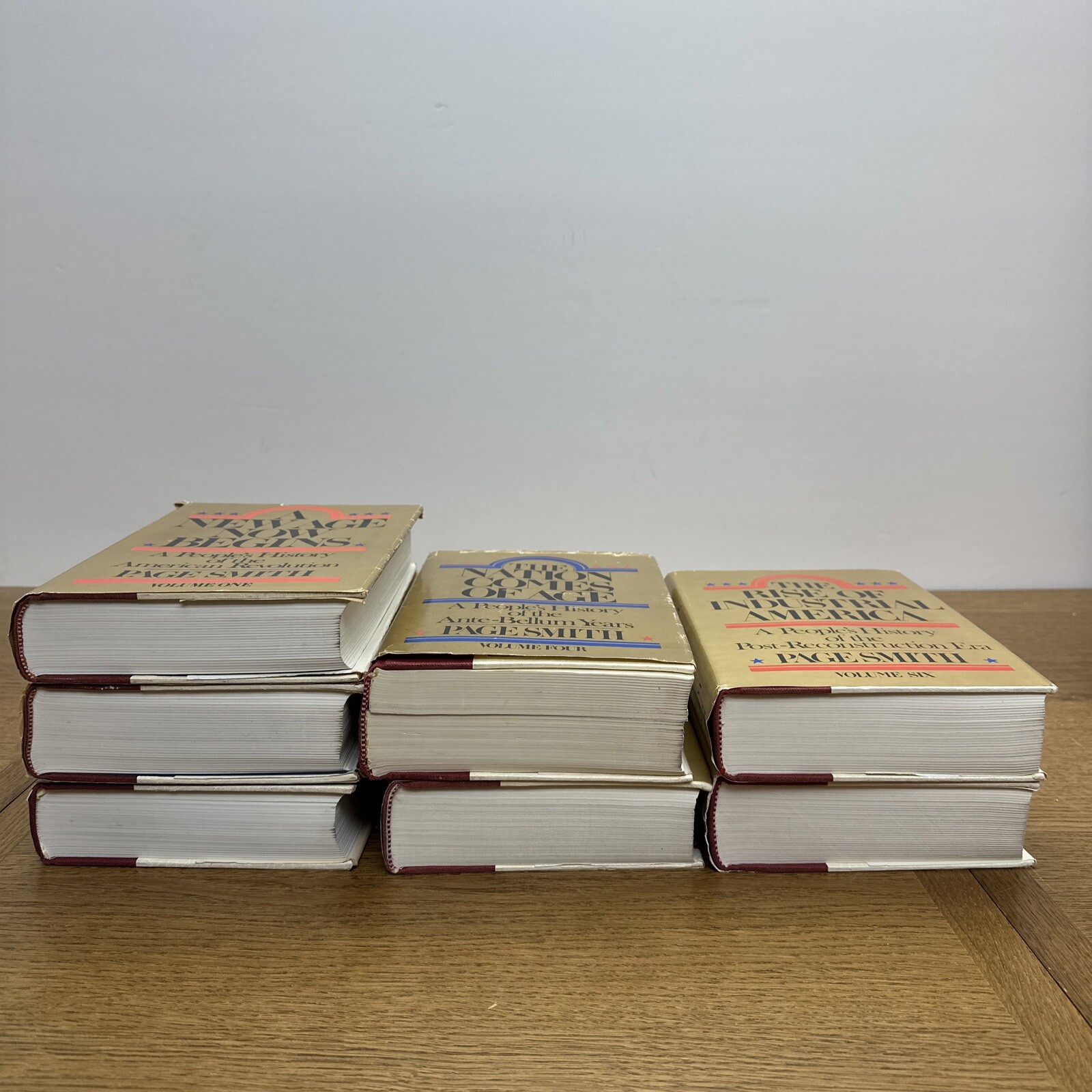 PAGE SMITH A PEOPLE'S HISTORY 7 VOLUME SET Series Books 1 2 3 4 5 6 7 ...