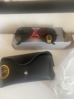 Black Genuine Ray Ban Men Sunglasses | eBay UK