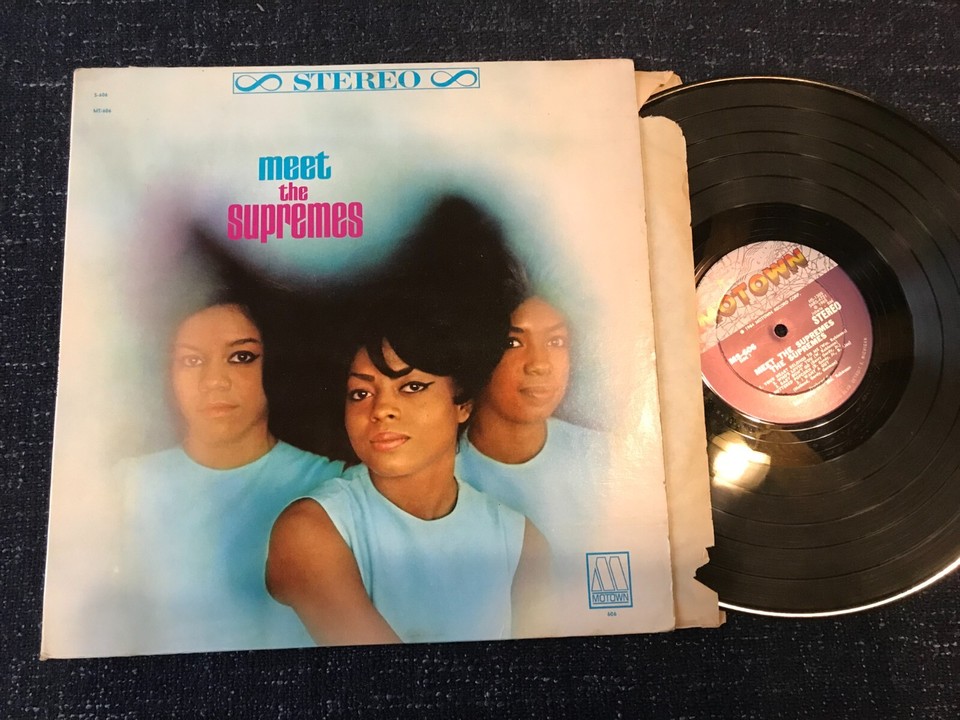 The Supremes Meet the Supremes LP Motown 1965 STEREO soul Diana Ross ...