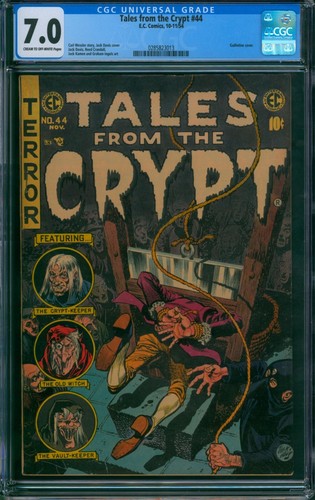 Tales from the Crypt #44 ⭐ CGC 7.0 ⭐ Guillotine Pre-Code Horror EC ...