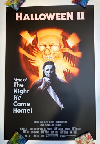 Halloween 2 Horror Movie Poster 24x36 Poster #d to 200 NEW Michael ...