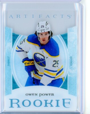 2022-23 Upper Deck Artifacts OWEN POWER Plexi Glass RC Rookie Sabres ...