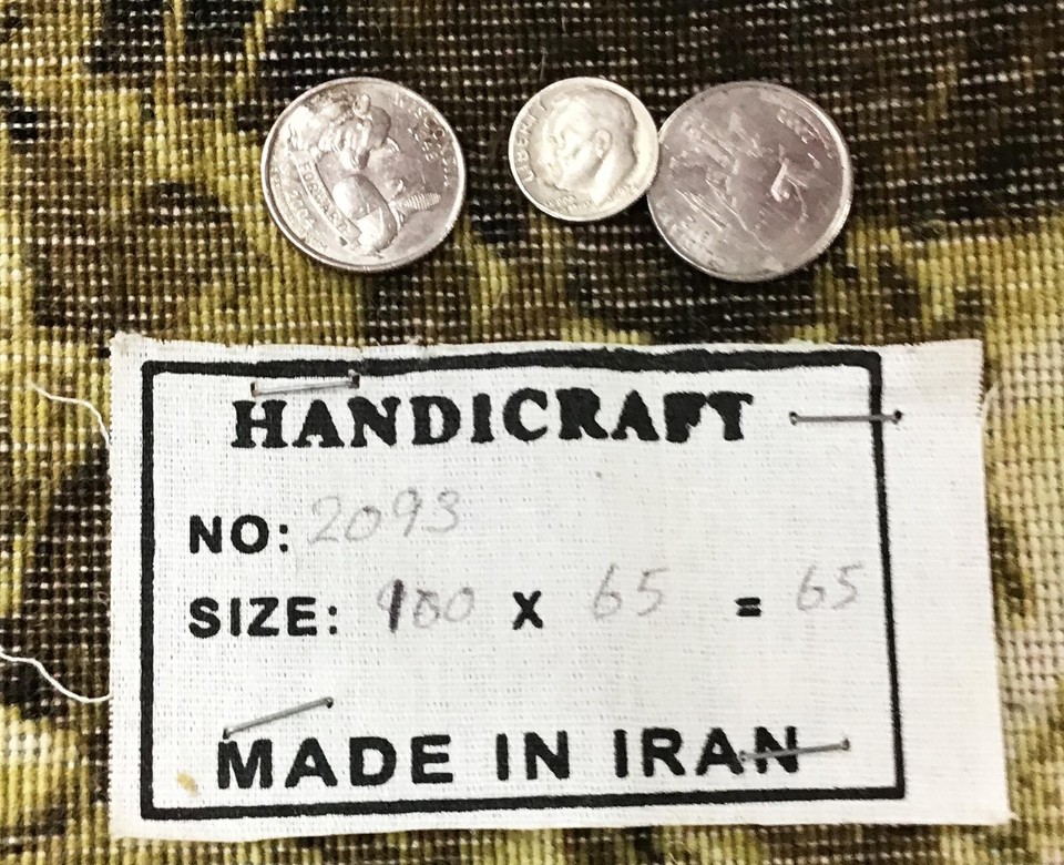 hand knotted Picture Rug Jesus 39" x 25" | eBay