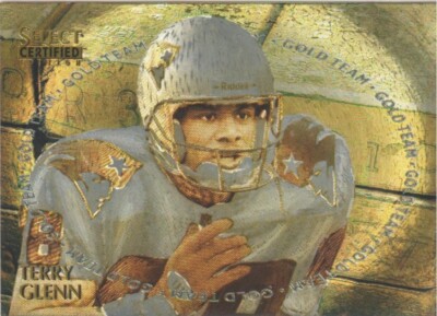 TERRY GLENN : 1996 SELECT CERTIFIED GOLD TEAM INSERT CARD # 18 | eBay