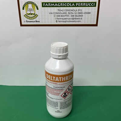DELTATHRIN Insetticida Piretroide Deltametrina Pura 2,8% Lt1. | eBay