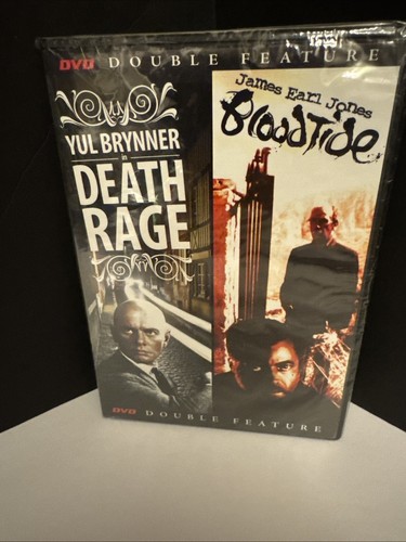 SEALED Double Feat Horror Blood Tide Death Rage DVD James Earl Jones ...
