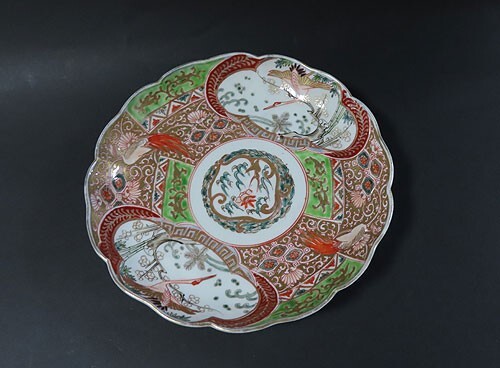 Arita Imari yaki plate Akae Japanese Edo jidai makki | eBay