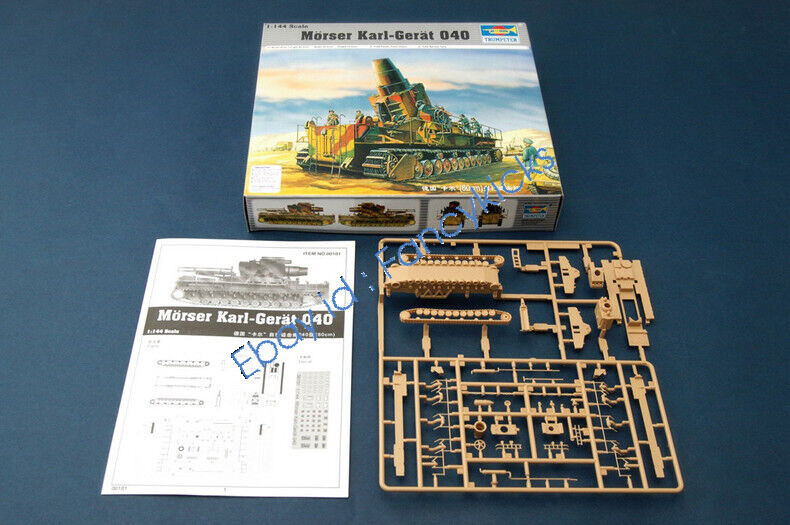 Trumpeter 00101 1/144 German Morser Karl-Gerat 040 | eBay