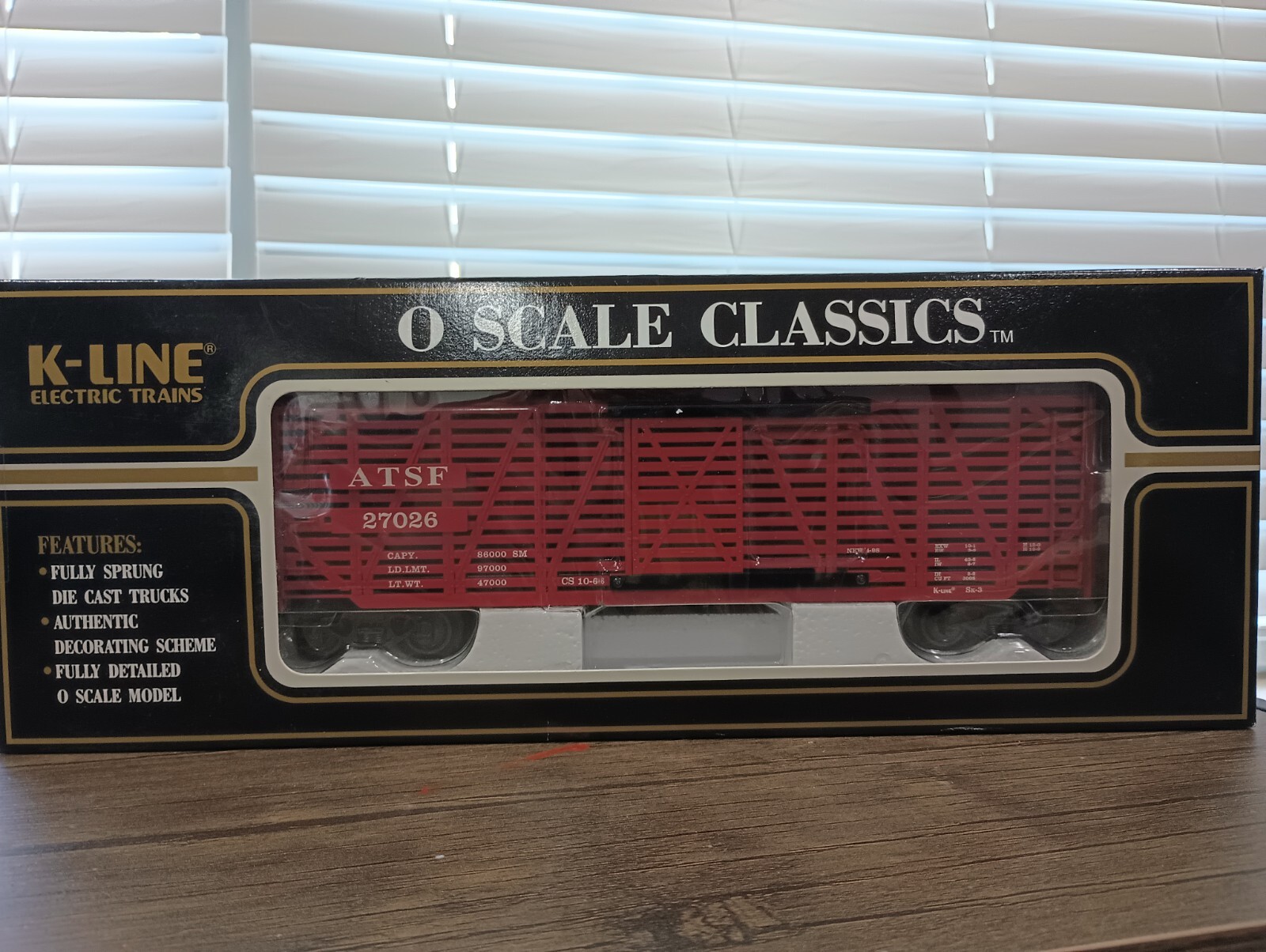 K-Line K763-1051 ATSF O Scale Classic | eBay