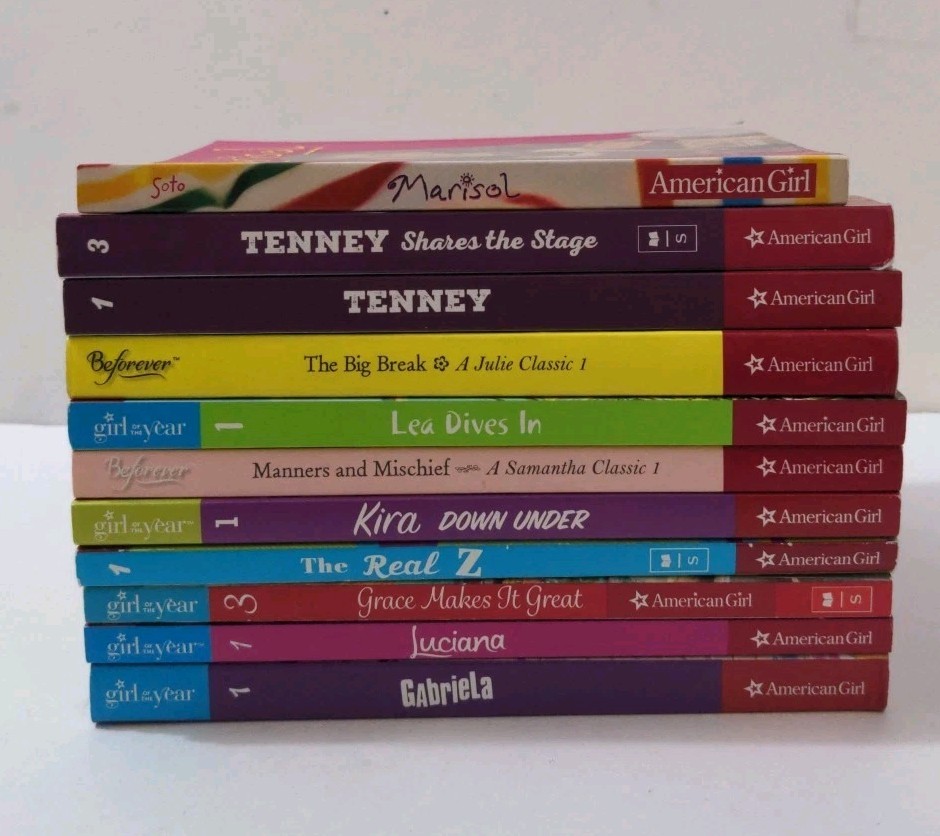 11 American Girl Chapter Book Lot Tenny, Grace, Lea, Kira, Gabriela ...