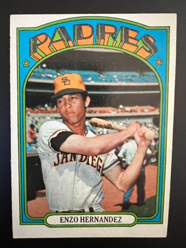 1972 Topps Enzo Hernandez #7 San Diego Padres | eBay