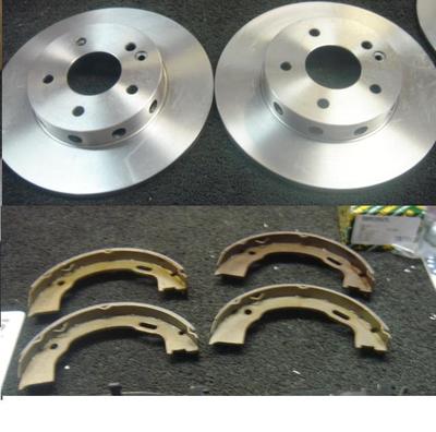 FOR MERCEDES C180 C200 C220 C250 BRAKE DISC HANDBRAKE SHOES | eBay