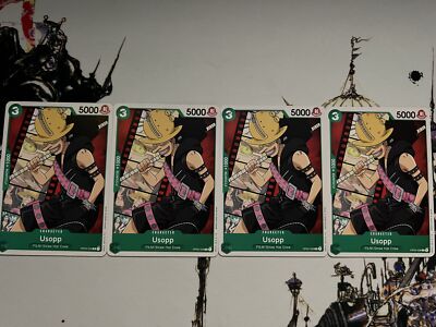 One Piece TCG Usopp OP02-028 C Play Set (x4 Cards) | eBay