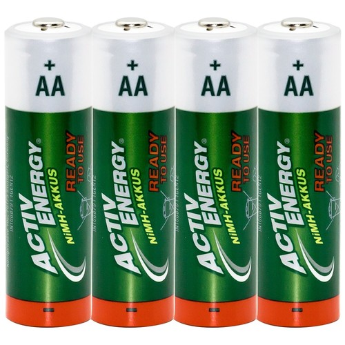 ACTIV ENERGY® AA Akku 2400mAh 1,2 V NiMH AKKUS wiederaufladbar ...