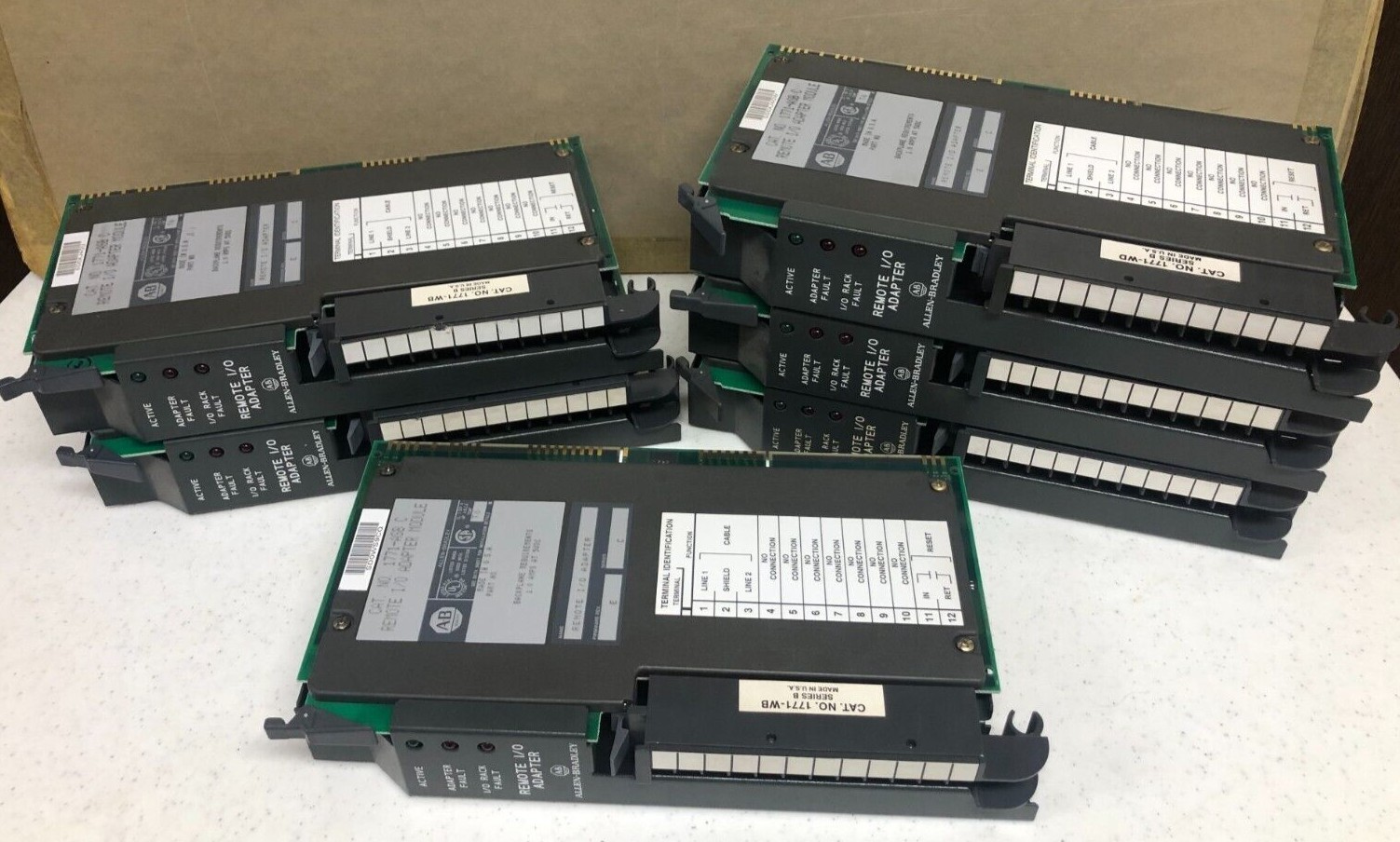 Allen Bradley 1771-ASB E Remote I/O Adaptor Module Series C | eBay