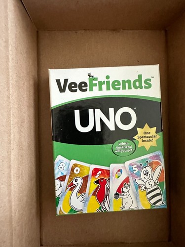 New & Sealed VEEFRIENDS UNO CARD Deck- Gary Vee Friends Vaynerchuk ...