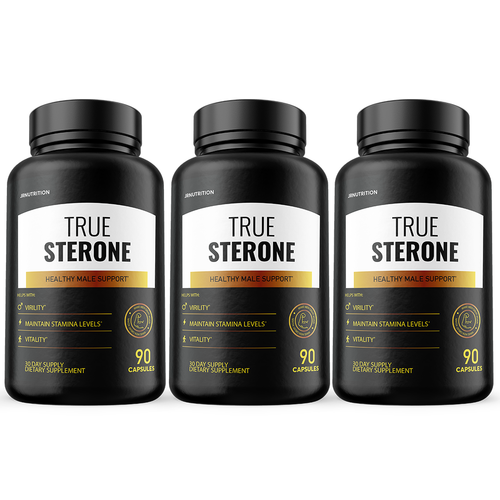 True Sterone Male Health Pills to Boost T-Levels and Performance - 3 ...
