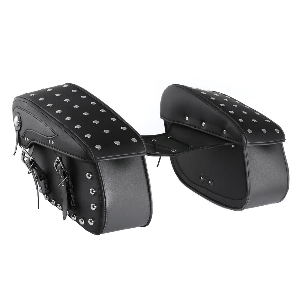 Motorcycle Side Saddlebags Saddle Bags For Harley Heritage Softail ...