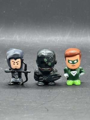 DC Comics Forever Evil Chibis LOT Merlyn Grid Green Lantern x3 Blind ...