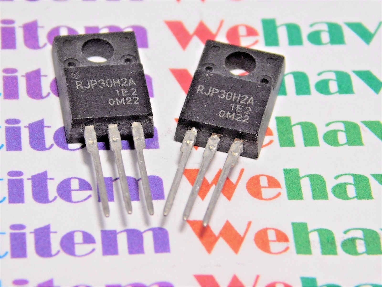 RJP30H2A / TRANSISTOR / TO220 / 2 PIECES (QZTY) | eBay