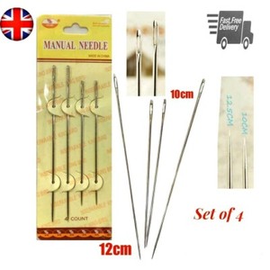 Extra Large Long Thick Hand Sewing Needles Manual Needling Haberdashery ...