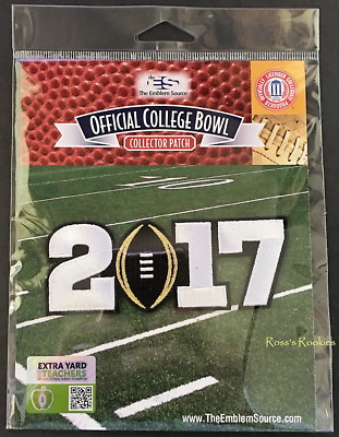 SPECIAL - 2017 ALABAMA NCAA COLLEGE FOOTBALL CHAMPIONSHIP PATCH (BLACK ...