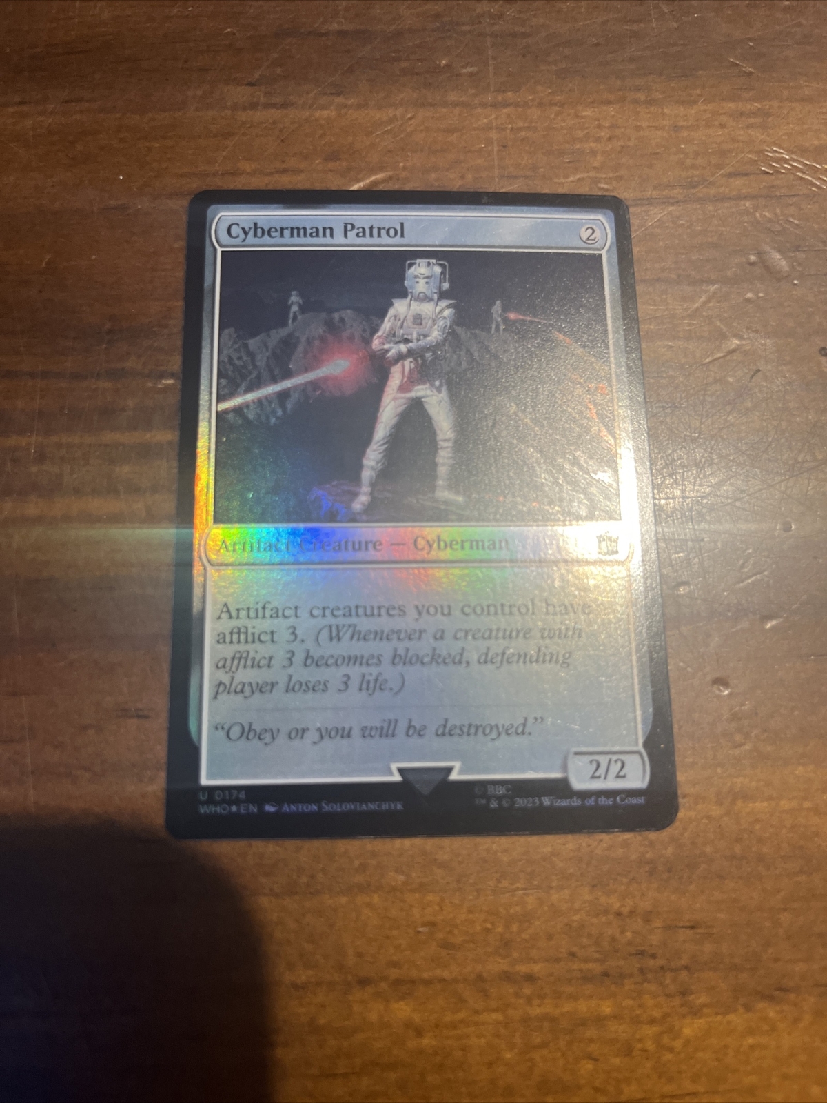 1x Cyberman Patrol - Foil MTG Doctor Who NM Magic Foil | eBay
