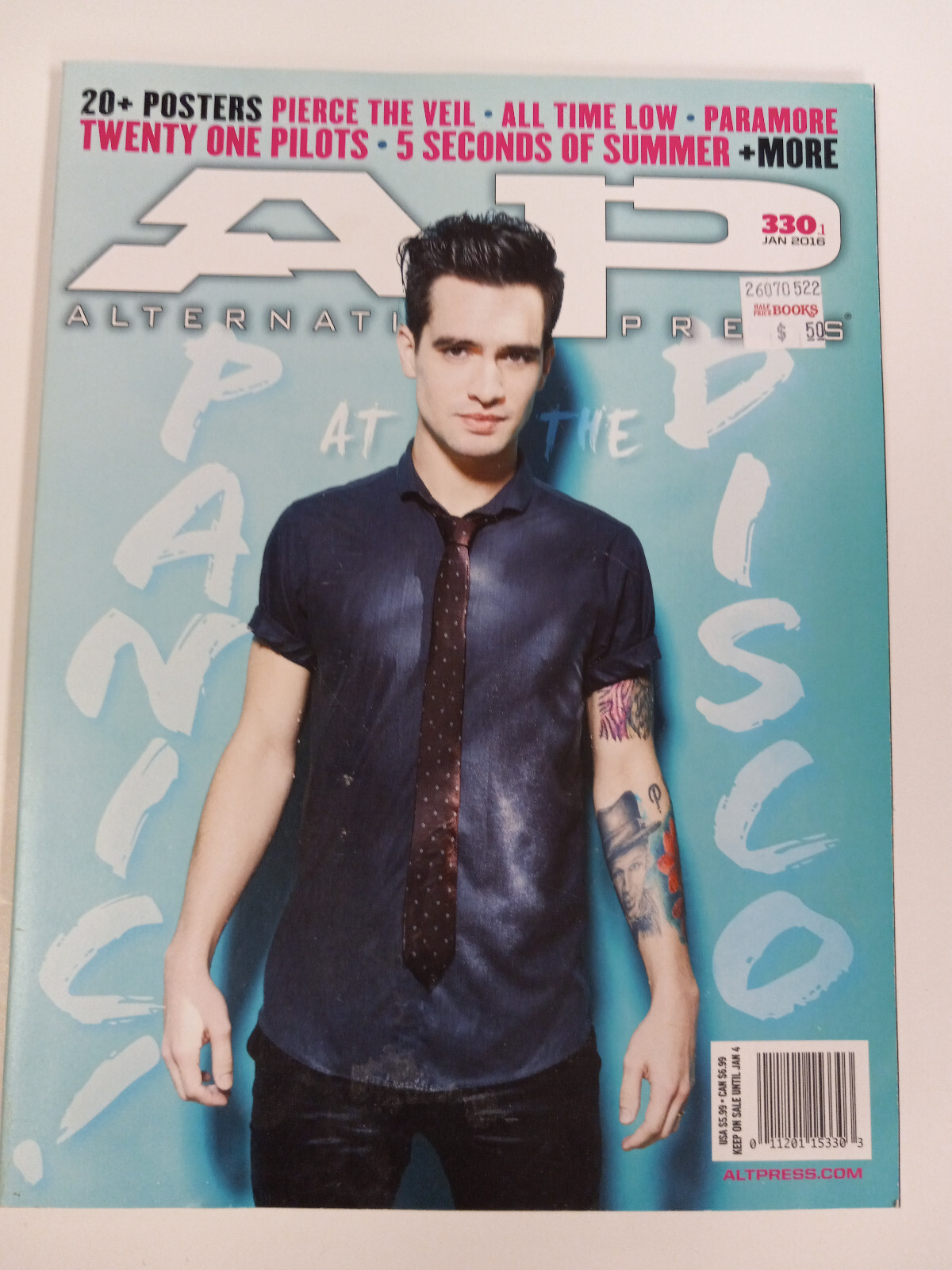 AP Alternative Press Magazine Emo Punk Rock : Panic at the Disco #330 ...