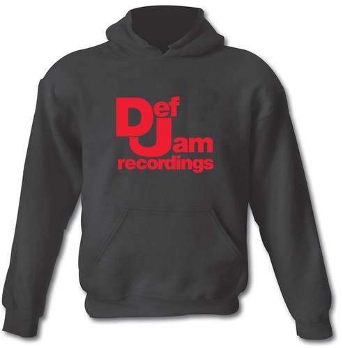 DEF JAM RECORDINGS Hip Hop Rap Urban Heavy Cotton Hoodie Sizes from ...