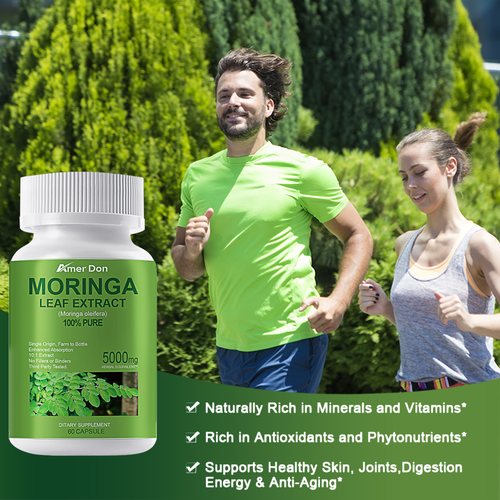 100% Pure Moringa Oleifera Leaf-Superfood,Antioxidant,Greens Supplement ...