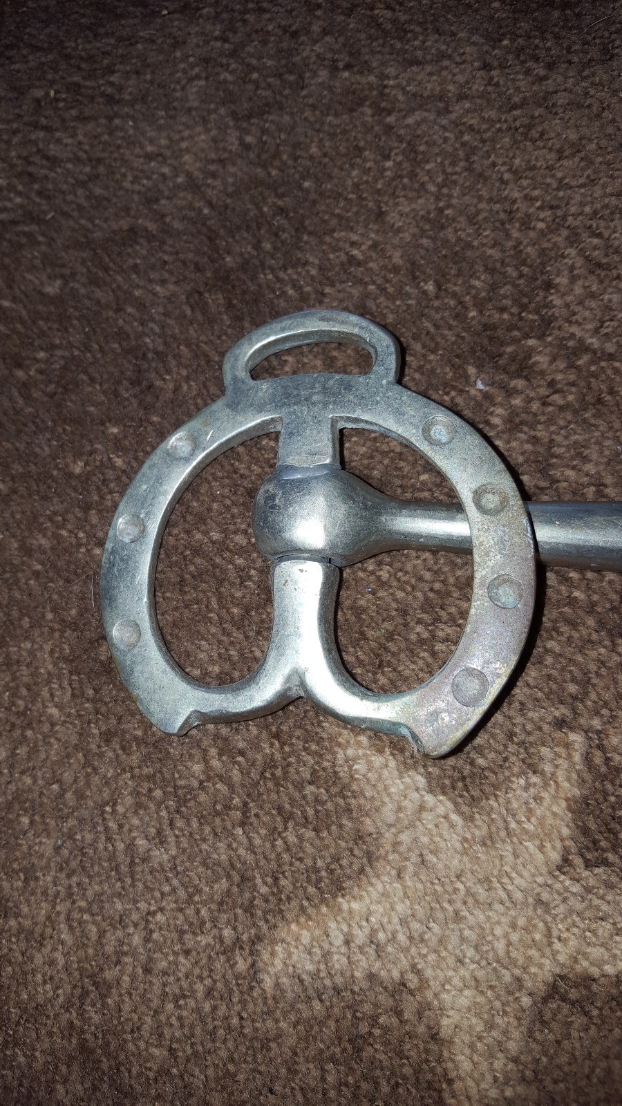 Blue Ribbon 4" Straight Bar Bit Solid Nickel Silver | eBay