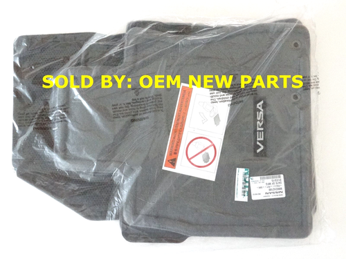 2014-2019 Nissan Versa Note Floor Mats Carpeted (4-Piece) Gray Genuine ...