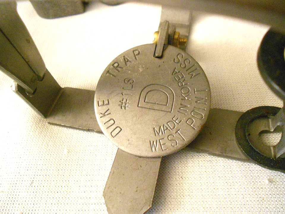 { 3 Duke #11 Long Spring Foothold Traps Mink Muskrat Gopher Trap ...