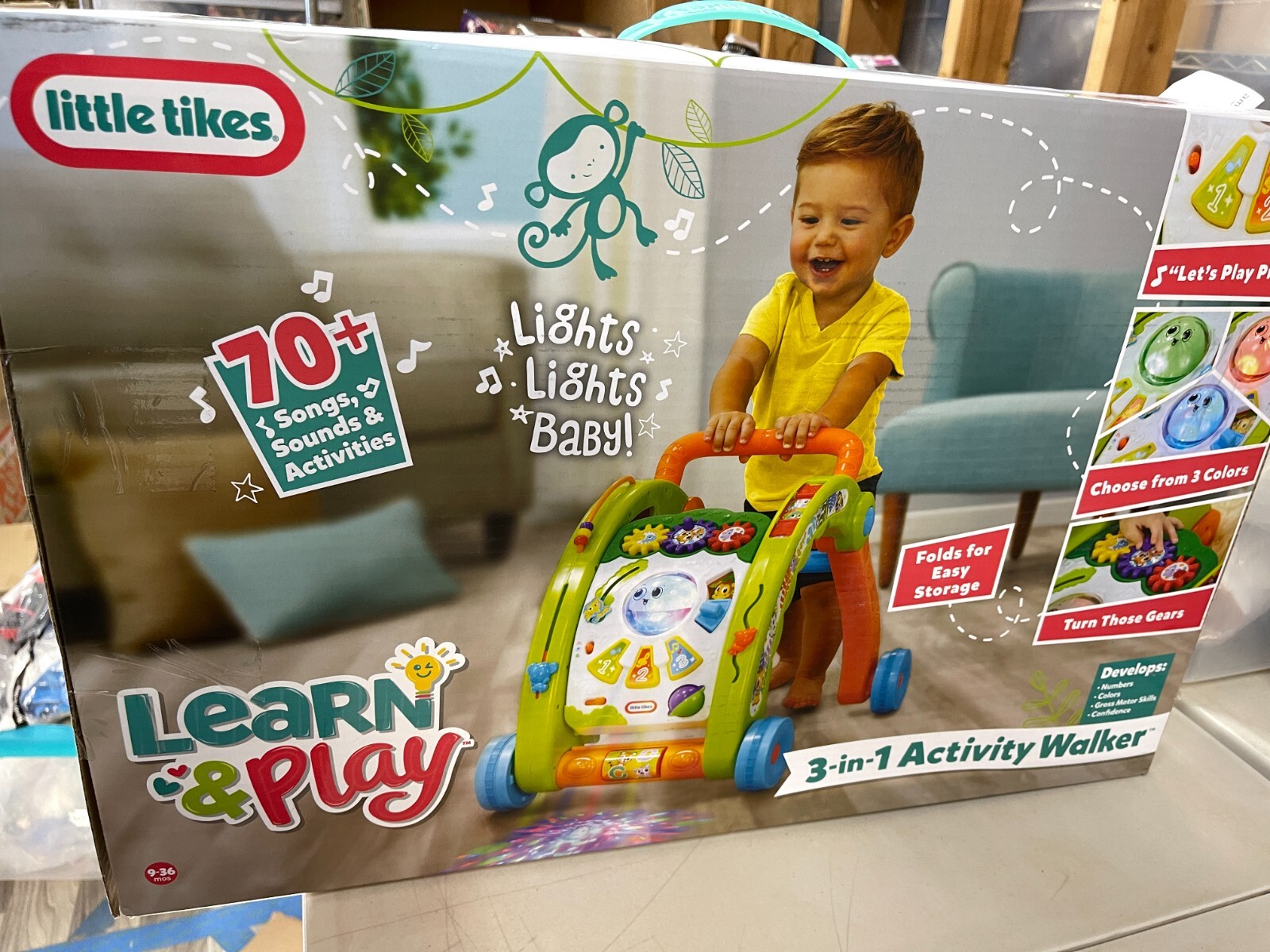 LITTLE TIKES LEARN & PLAY 3 IN 1 ACTIVITY WALKER - NEW SEALED BOX 50743640957| eBay